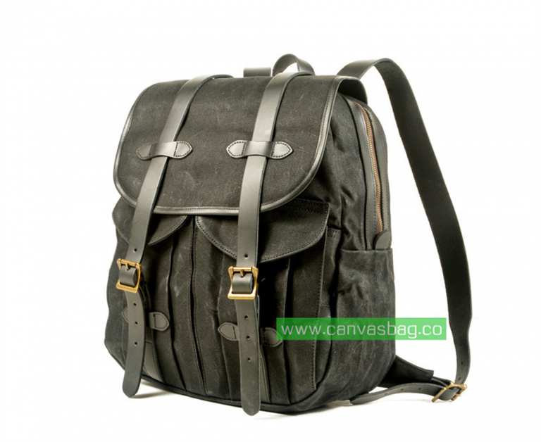 Waxed Canvas Rucksack – Waterproof Canvas Backpack for Everyday Use ...
